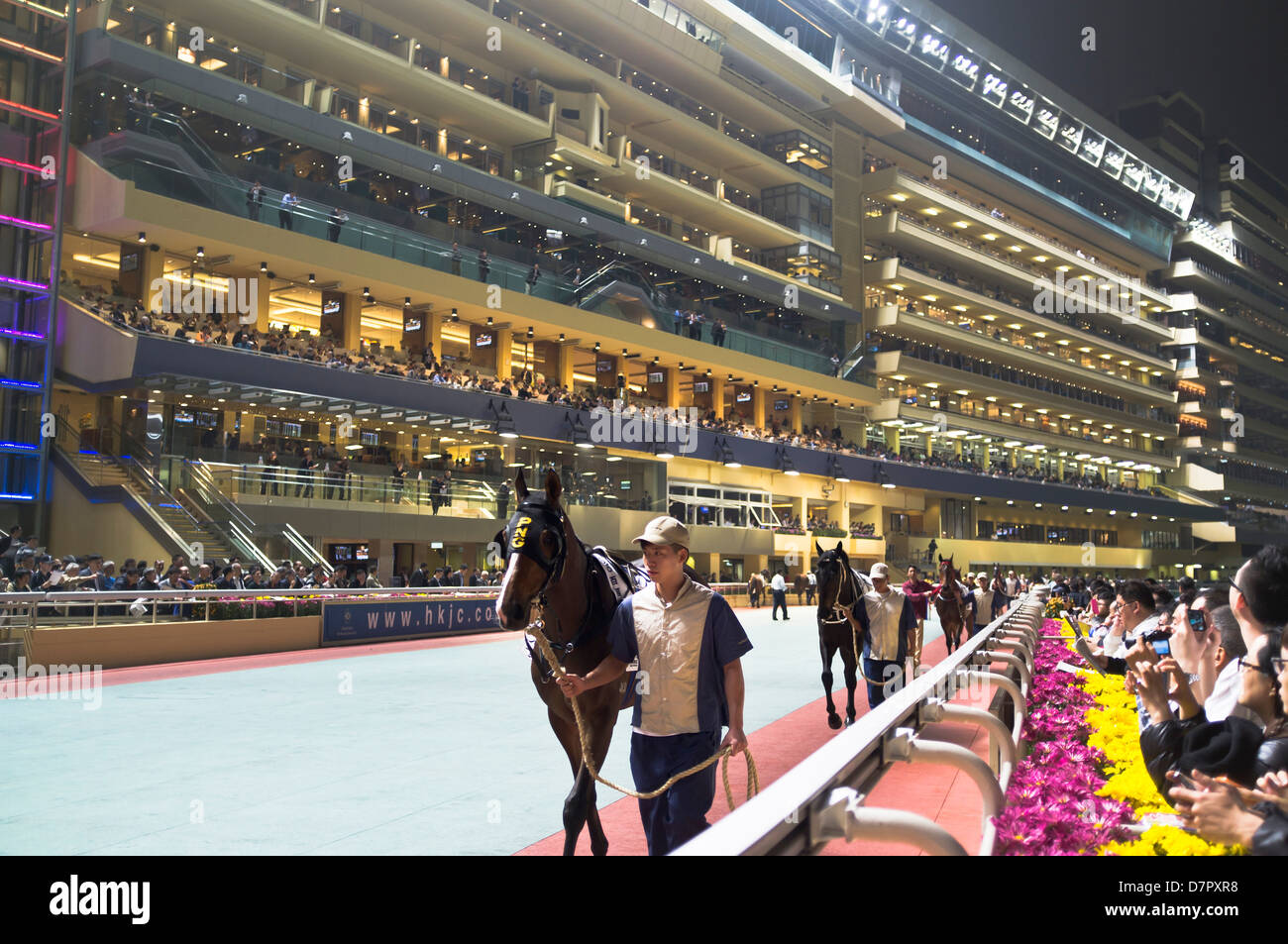 dh Happy Valley racecourse CAUSEWAY BAY HONG KONG Hong Kong race horses ...