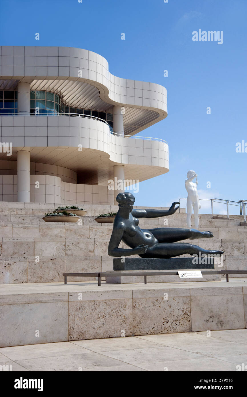 Getty center exterior hi-res stock photography and images - Alamy