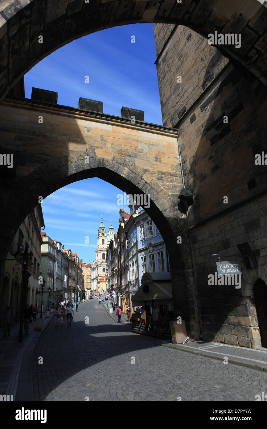 Mostecka street prague hi-res stock photography and images - Alamy