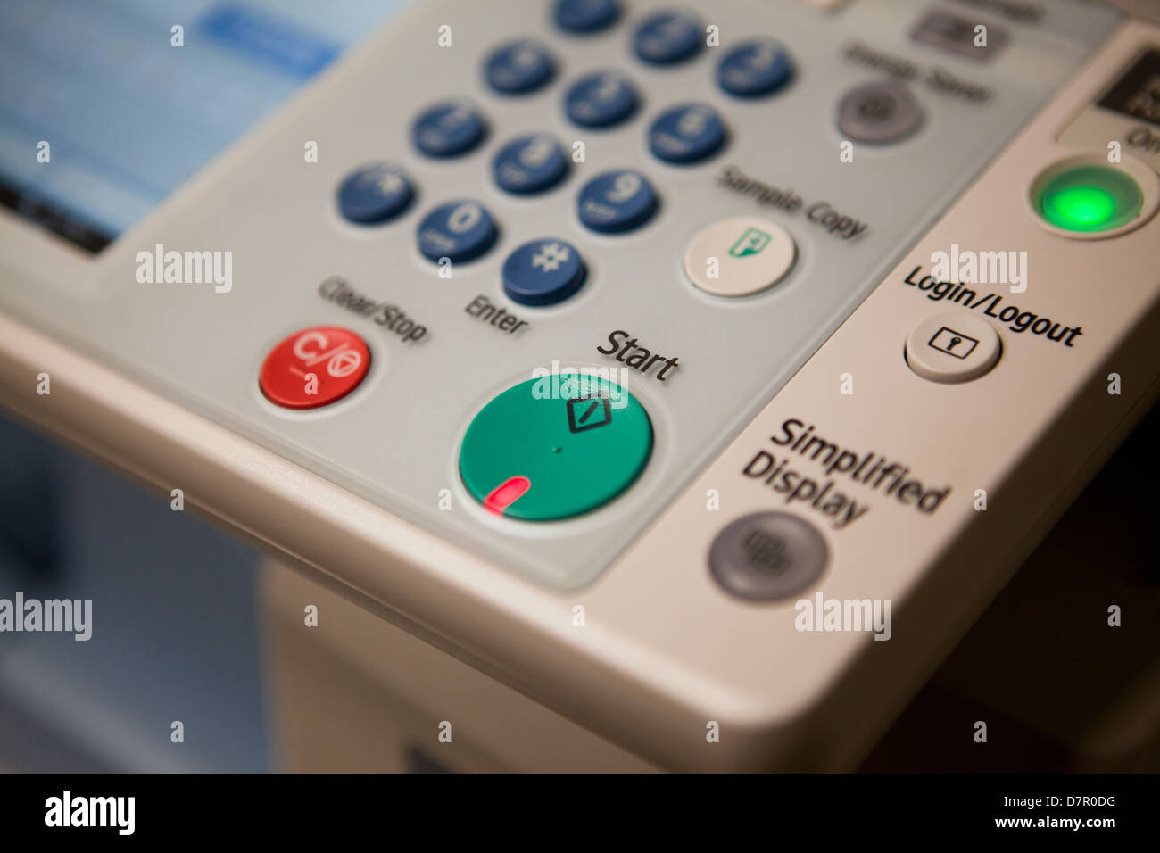 Machine control panel hi-res stock photography and images - Alamy