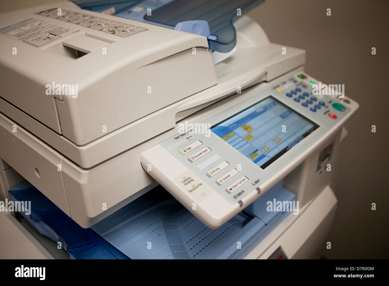 Office copying machine Stock Photo - Alamy