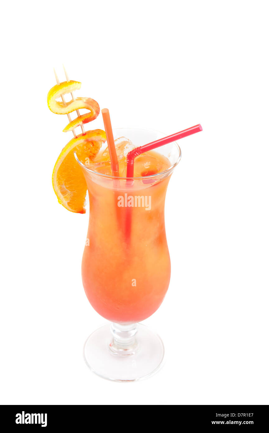Orange dollar cocktail Stock Photo - Alamy