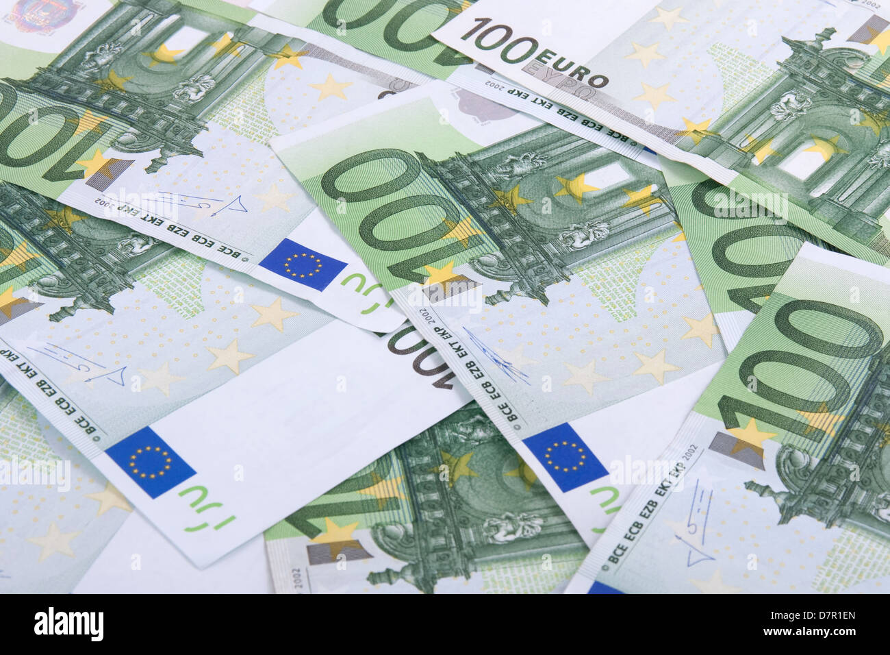 Background formed of hundred euro banknotes Stock Photo - Alamy