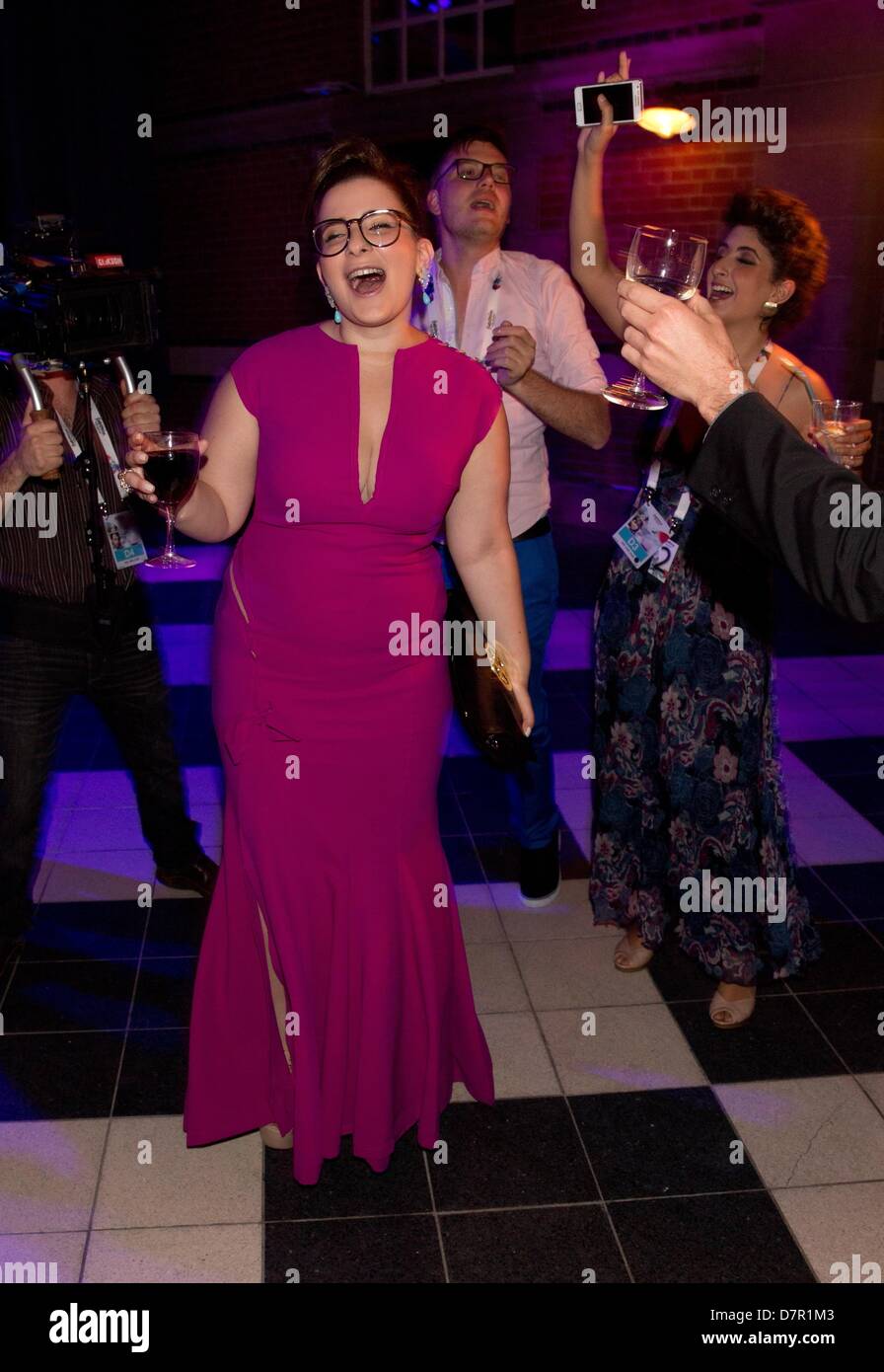 Malmo, Sweden, 12 May 2013. Singer Moran Mazor representing Israel ...