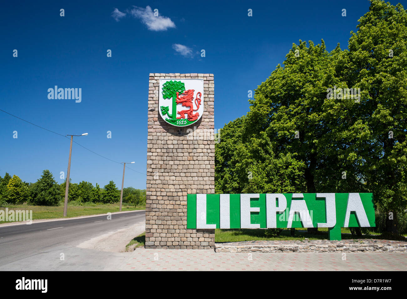 Liepaja, Latvija. Latvia Stock Photo - Alamy