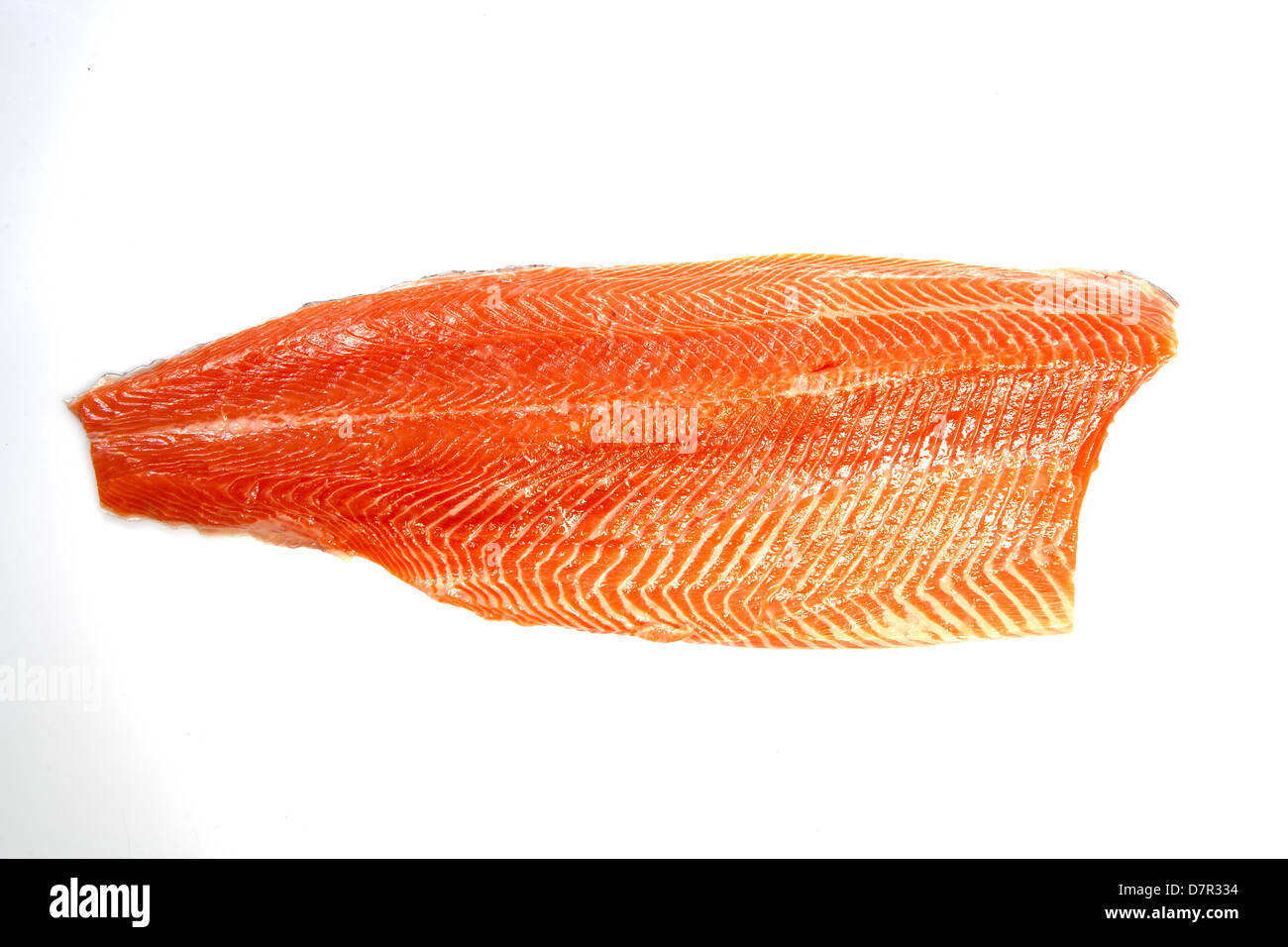 The fillet of salmon Stock Photo - Alamy