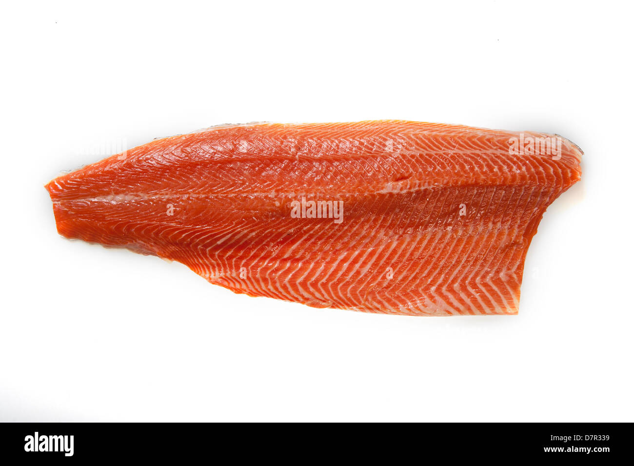 The fillet of salmon Stock Photo - Alamy