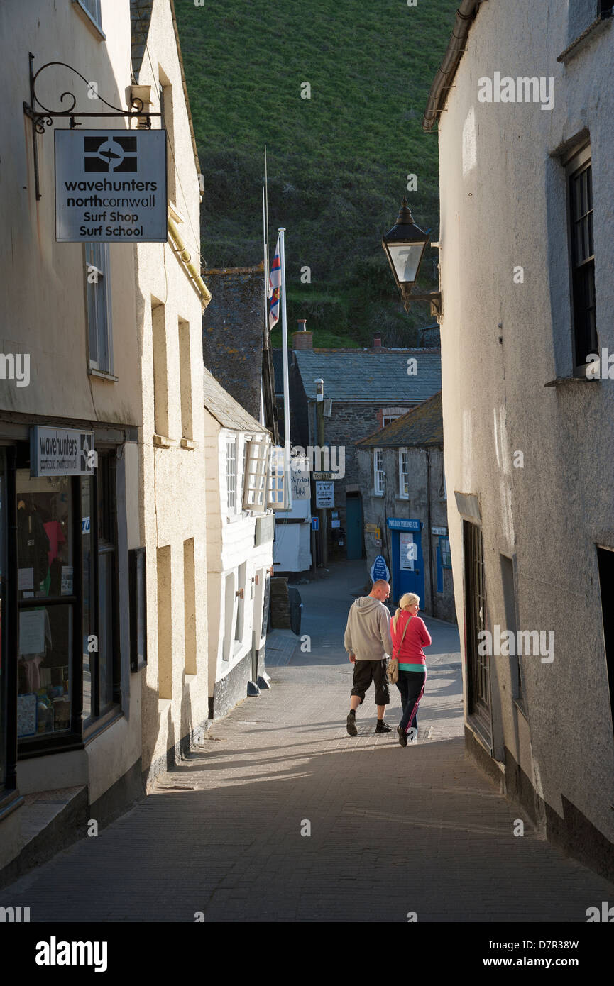 Port Isaac a Cornish fishing village. Cornwall England UK Famous for ...