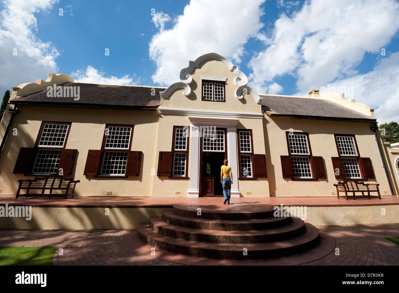 Cape Dutch manor house, Vergelegen Wine Estate, Somerset West ...