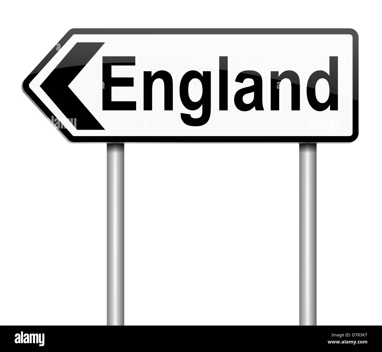 British road sign Cut Out Stock Images & Pictures - Alamy