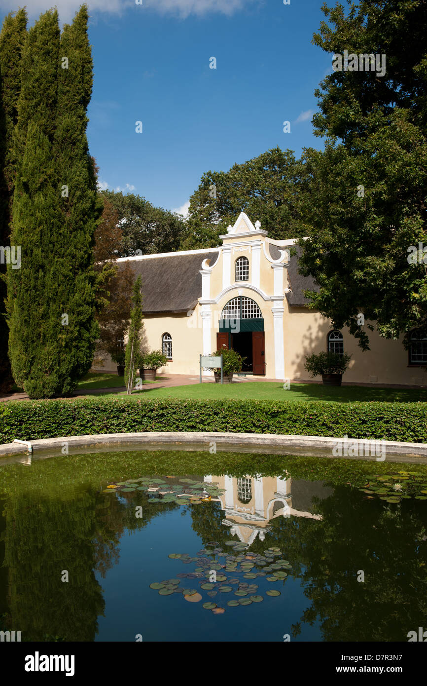 Historical library, Vergelegen Wine Estate, Somerset West, Helderberg ...