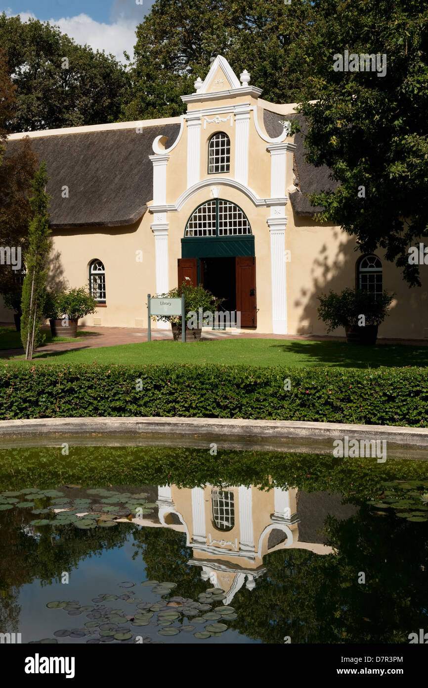 Historical library, Vergelegen Wine Estate, Somerset West, Helderberg ...