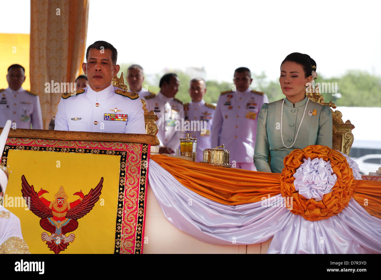 13 May 2013 . Bangkok , Thailand . Thailand's Crown Prince Maha ...