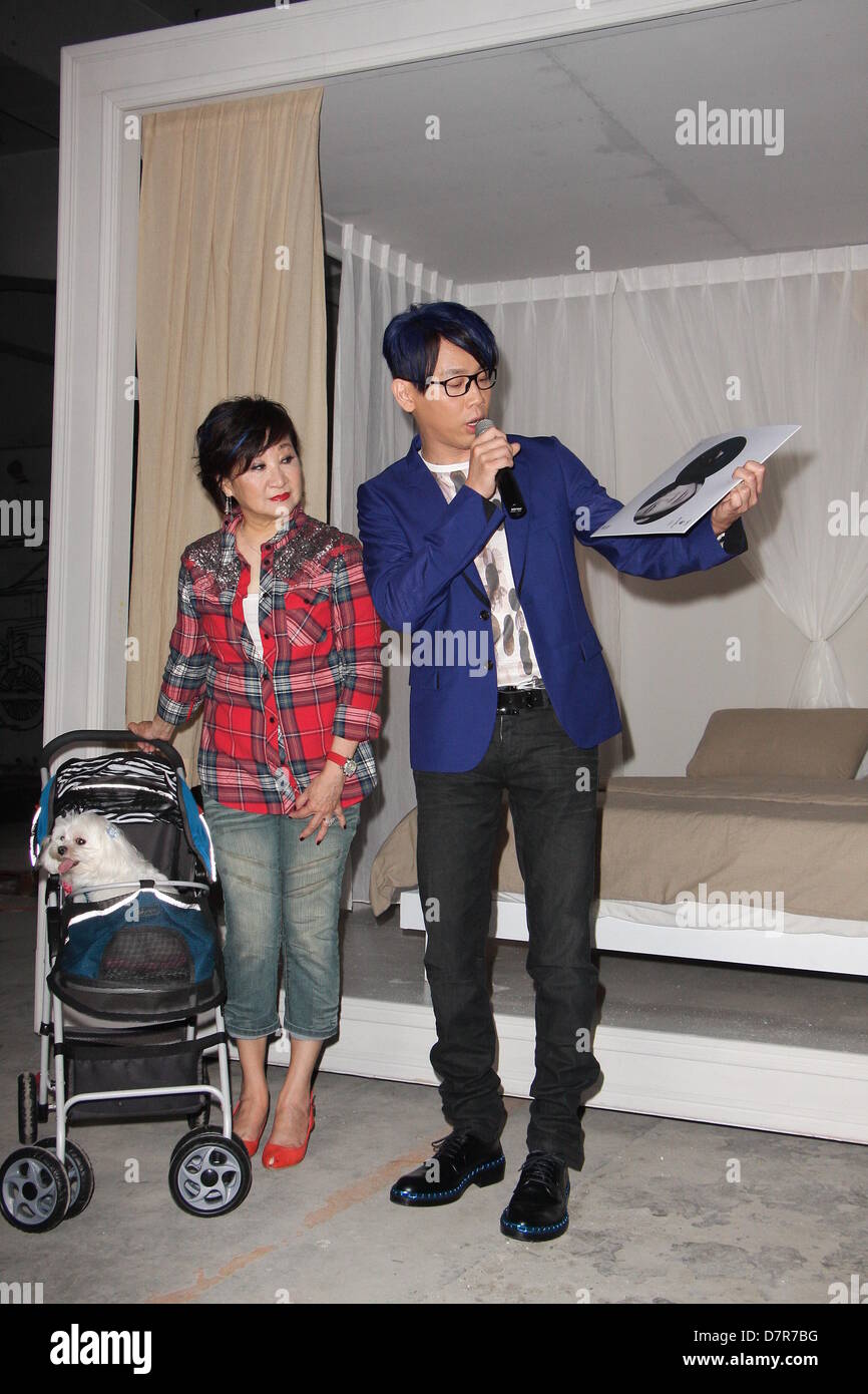 David Tao on the set of his new MV in Taipei, Taiwan, China on Sunday ...