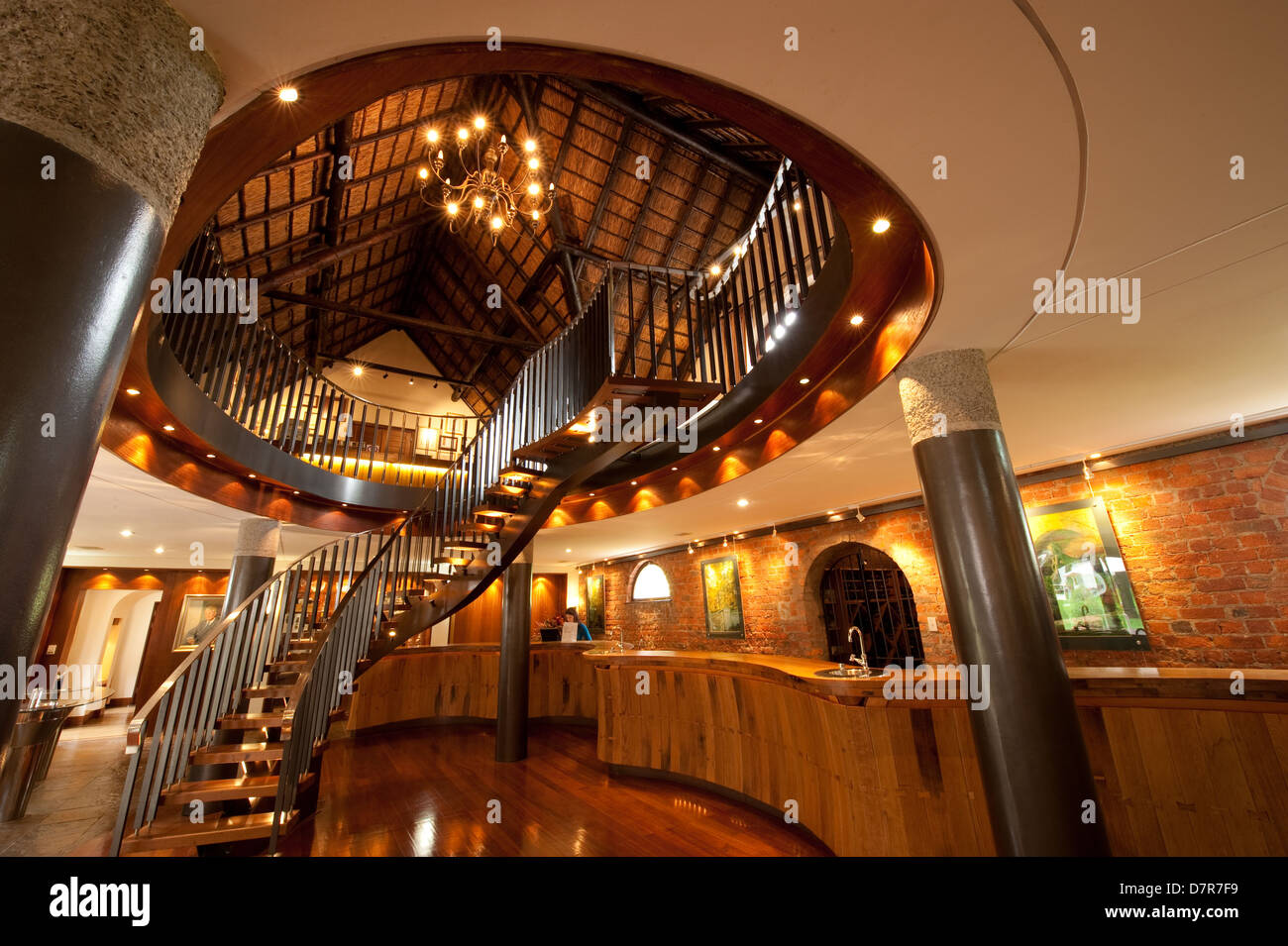 Tasting room, Rustenberg wine estate, Stellenbosch, South Africa Stock ...