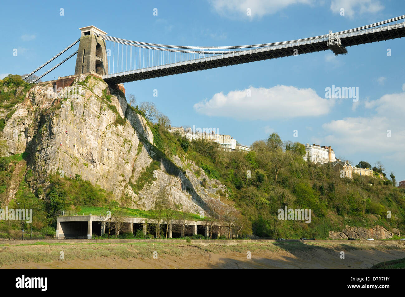 Brunell's Clifton Suspension Bridge & Avon Gorge, Bristol Stock Photo ...