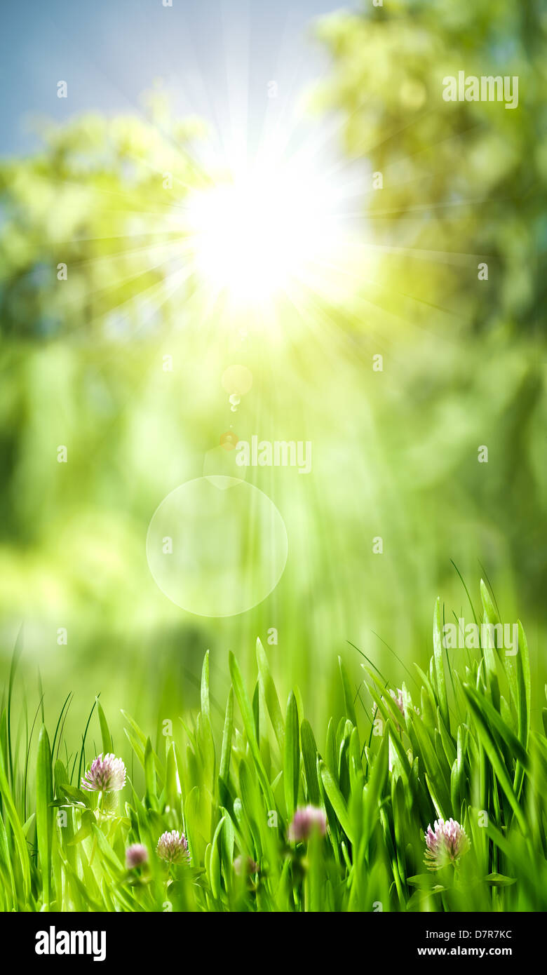 Green world, abstract environmental backgrounds for your design Stock ...