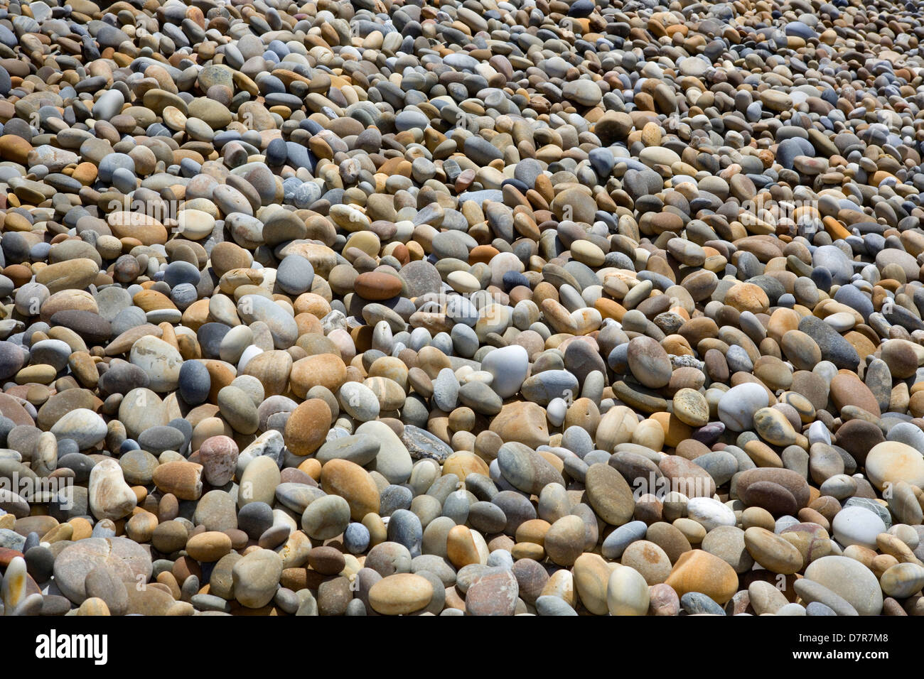 colorful pebble stone background, at the beach Stock Photo - Alamy