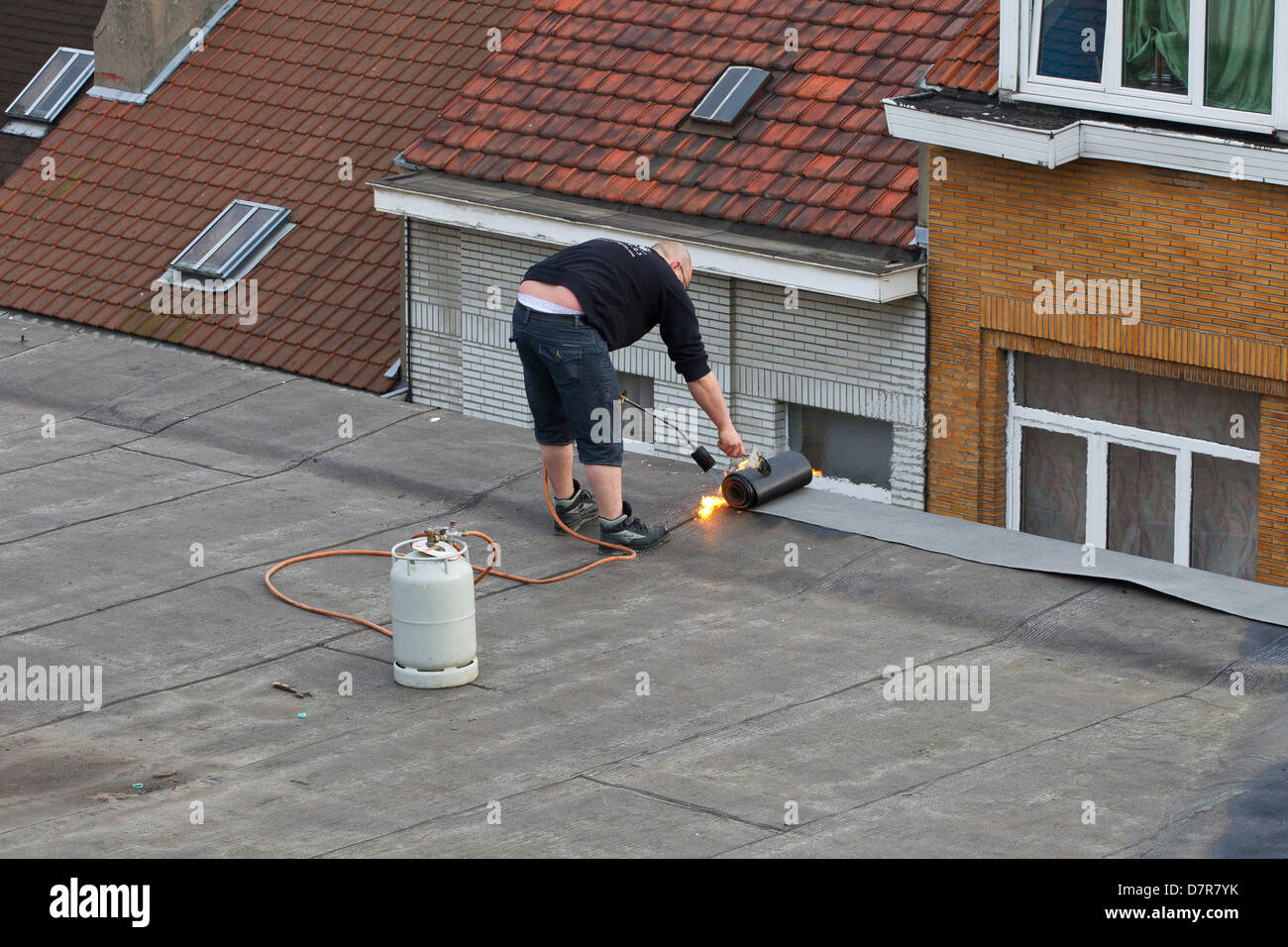 Felt roof hi-res stock photography and images - Alamy
