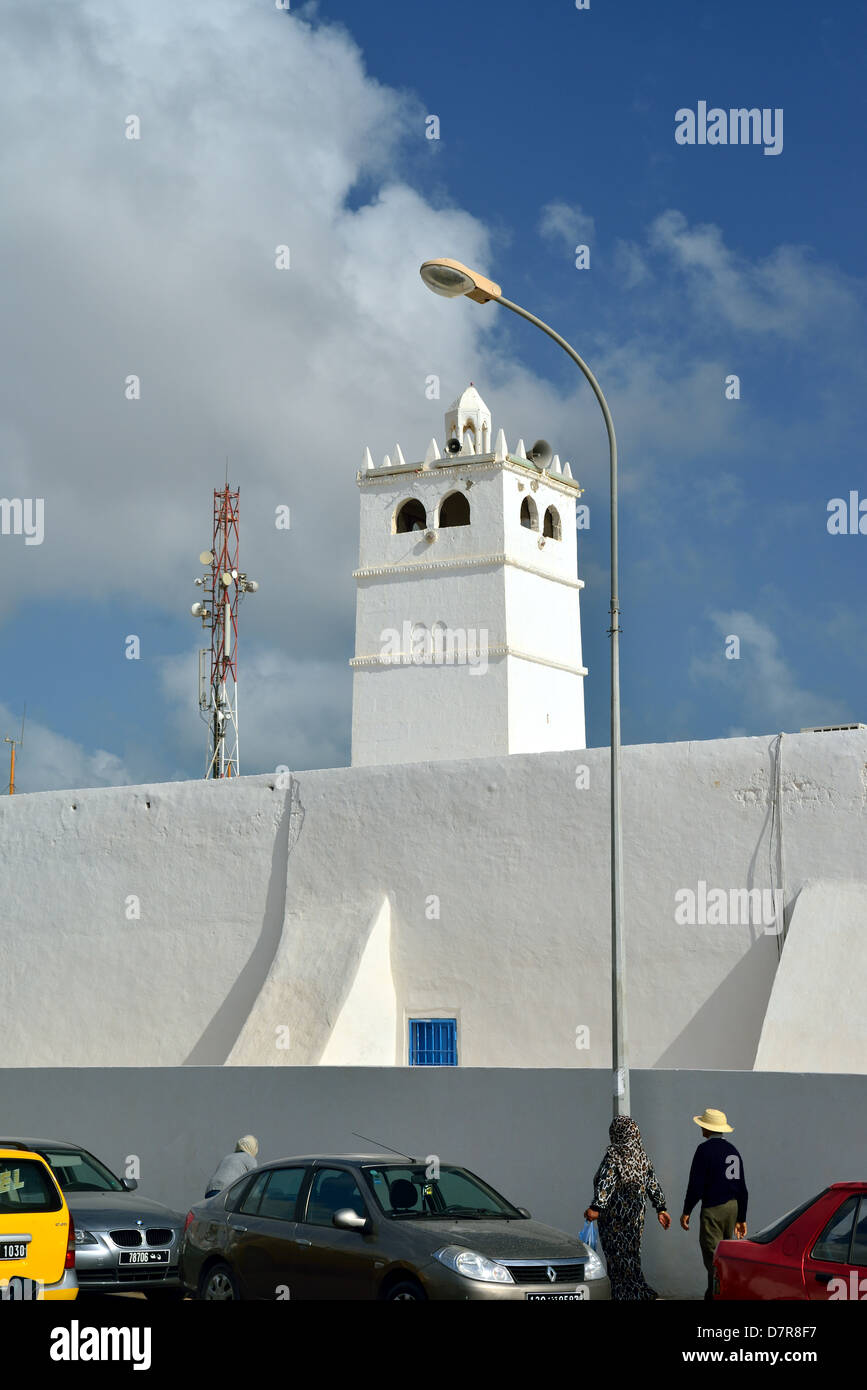 Mosque, Market at Midoun, Djerba, Tunisia Stock Photo - Alamy