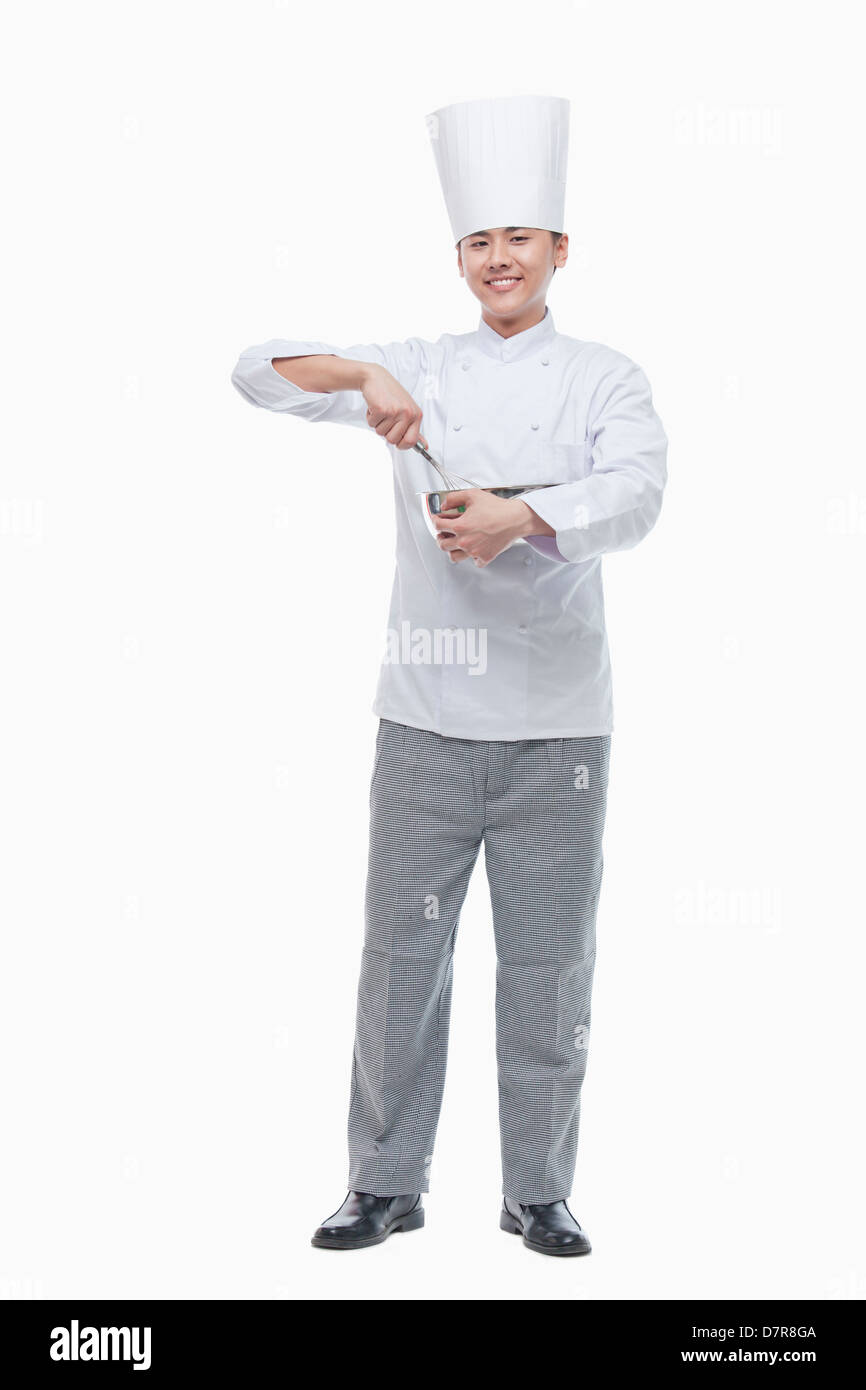 Chefs uniform full length hi-res stock photography and images - Alamy