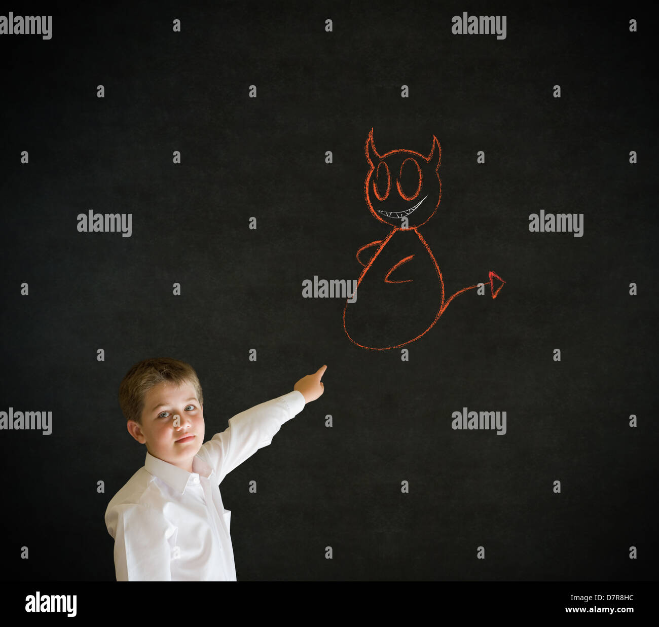Angel and devil on shoulder hi-res stock photography and images - Alamy