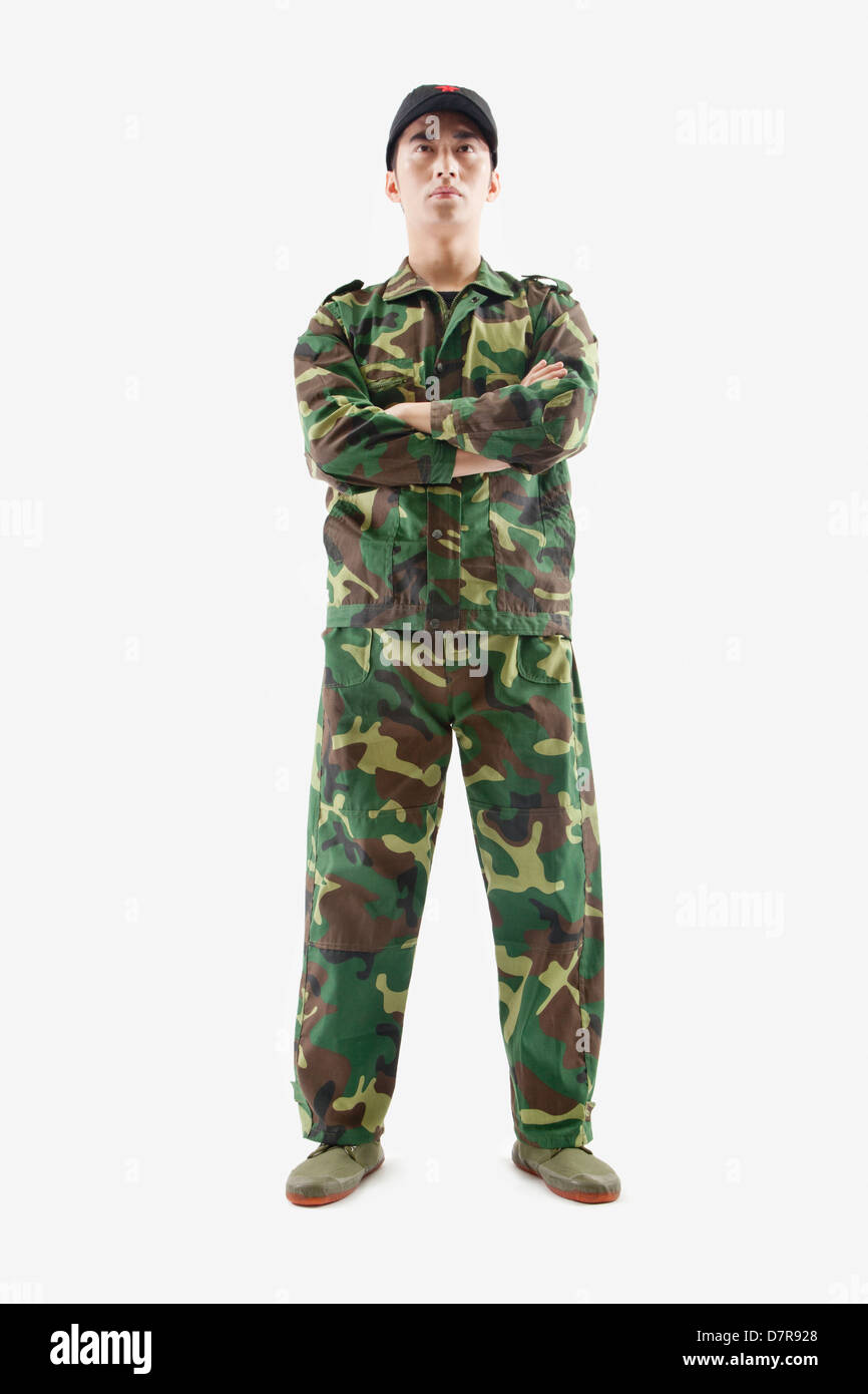Chinese army uniform Cut Out Stock Images & Pictures - Alamy