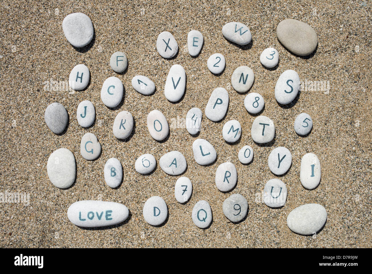 Numbers texture background hi-res stock photography and images - Alamy