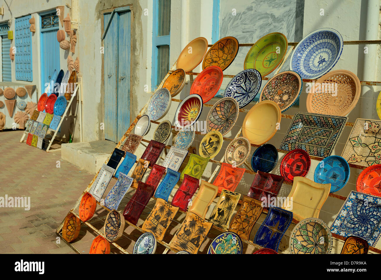 Al Guellala, Djerba, famous for its pottery Stock Photo - Alamy