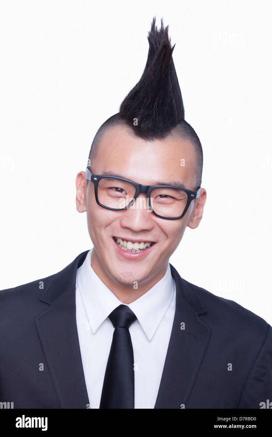 Mohawk worker hi-res stock photography and images - Alamy