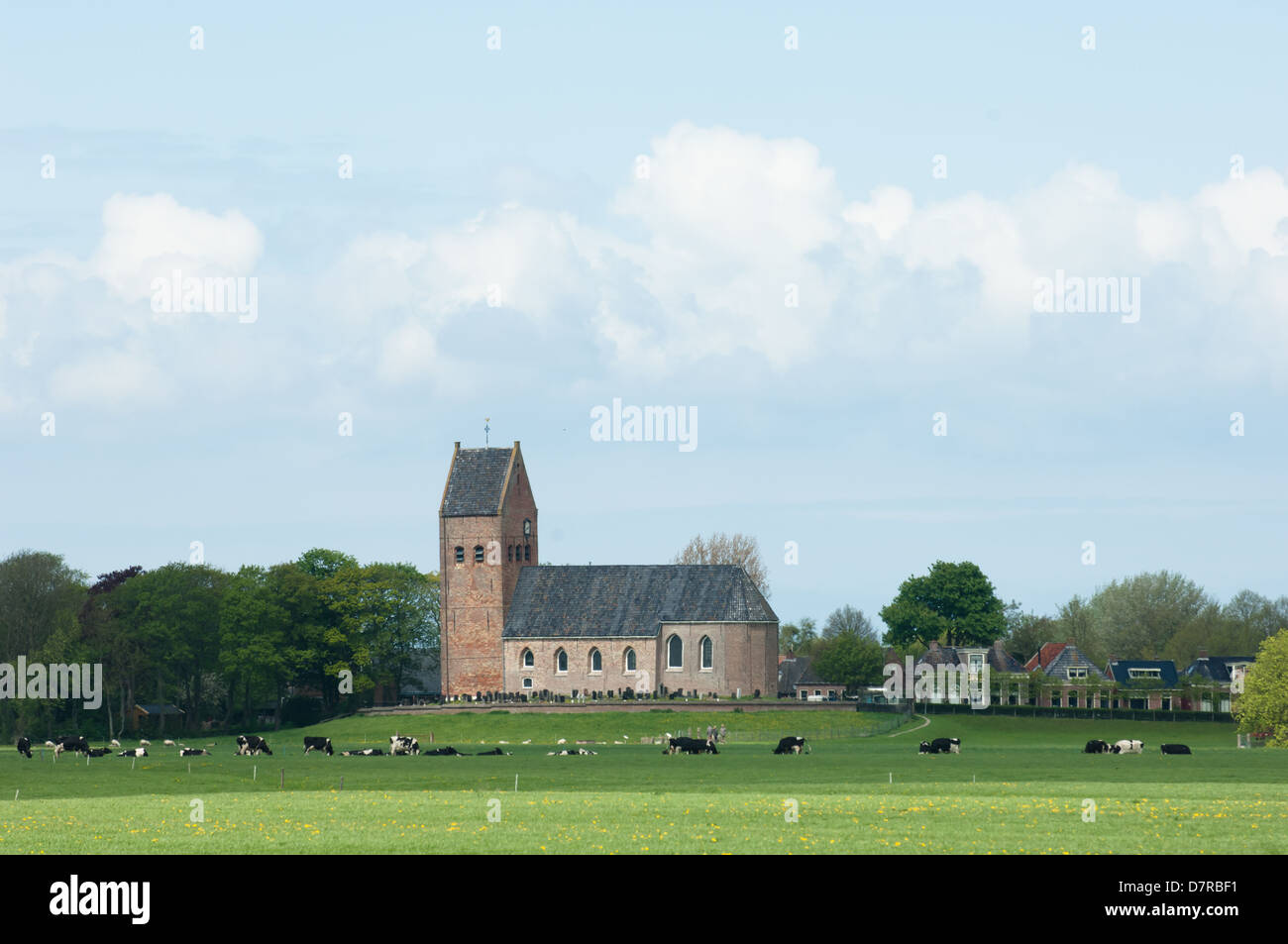 Netherlands friesland netherlands church hi-res stock photography and ...