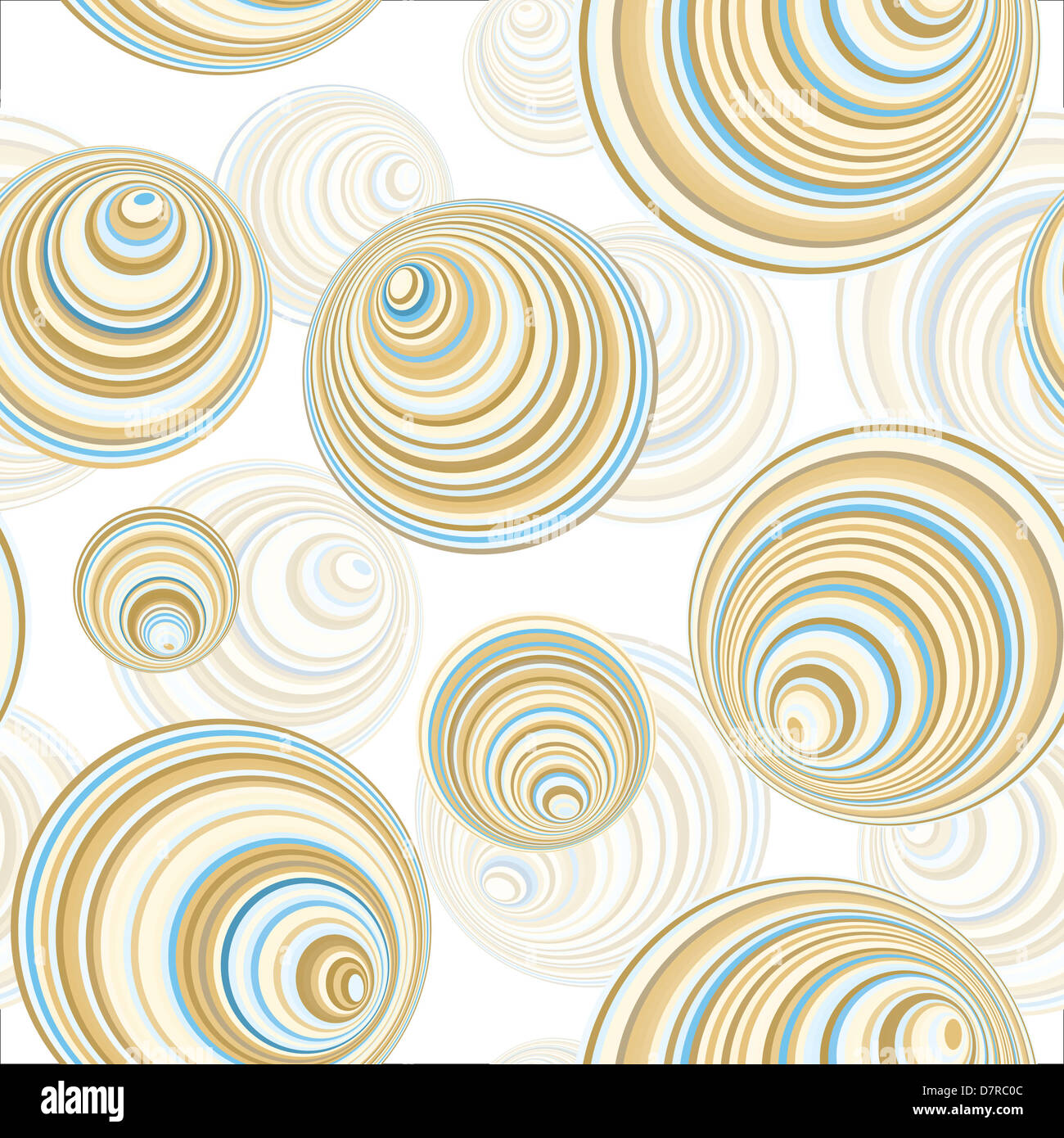 Seamless Circle Pattern Stock Photo - Alamy
