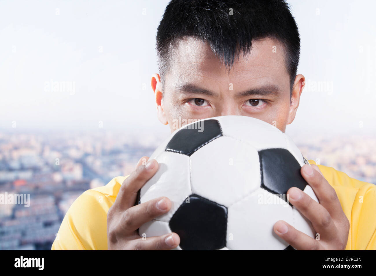 Footballer holding his head hi-res stock photography and images - Alamy