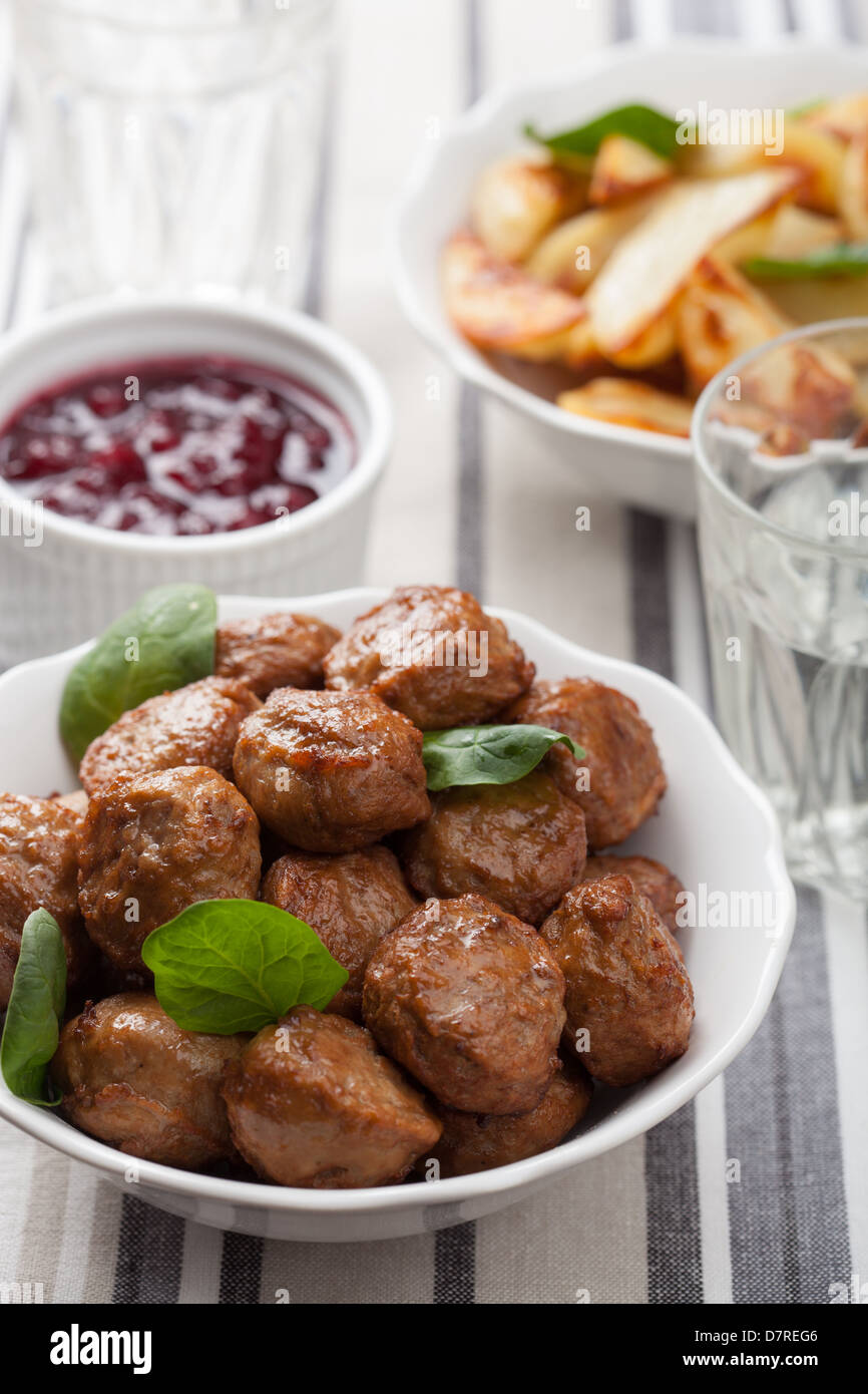 Meatballs jam hi-res stock photography and images - Alamy