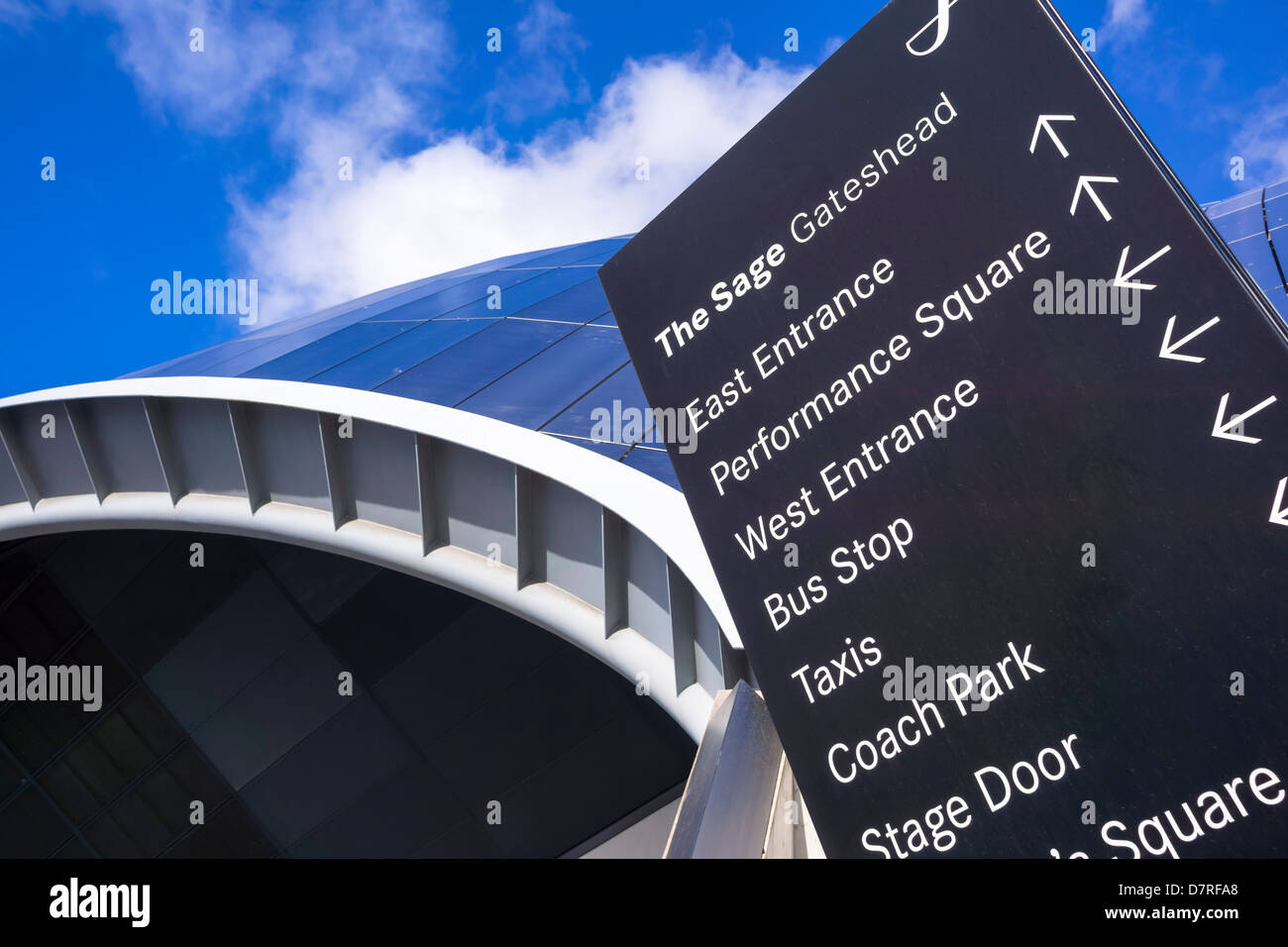 The Sage Gateshead Music Concert Hall Stock Photo - Alamy