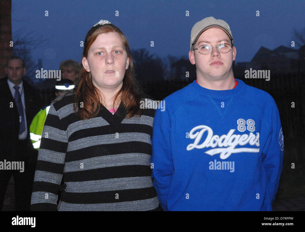 Karen Matthews mum of missing Shannon Matthews with partner Craig ...