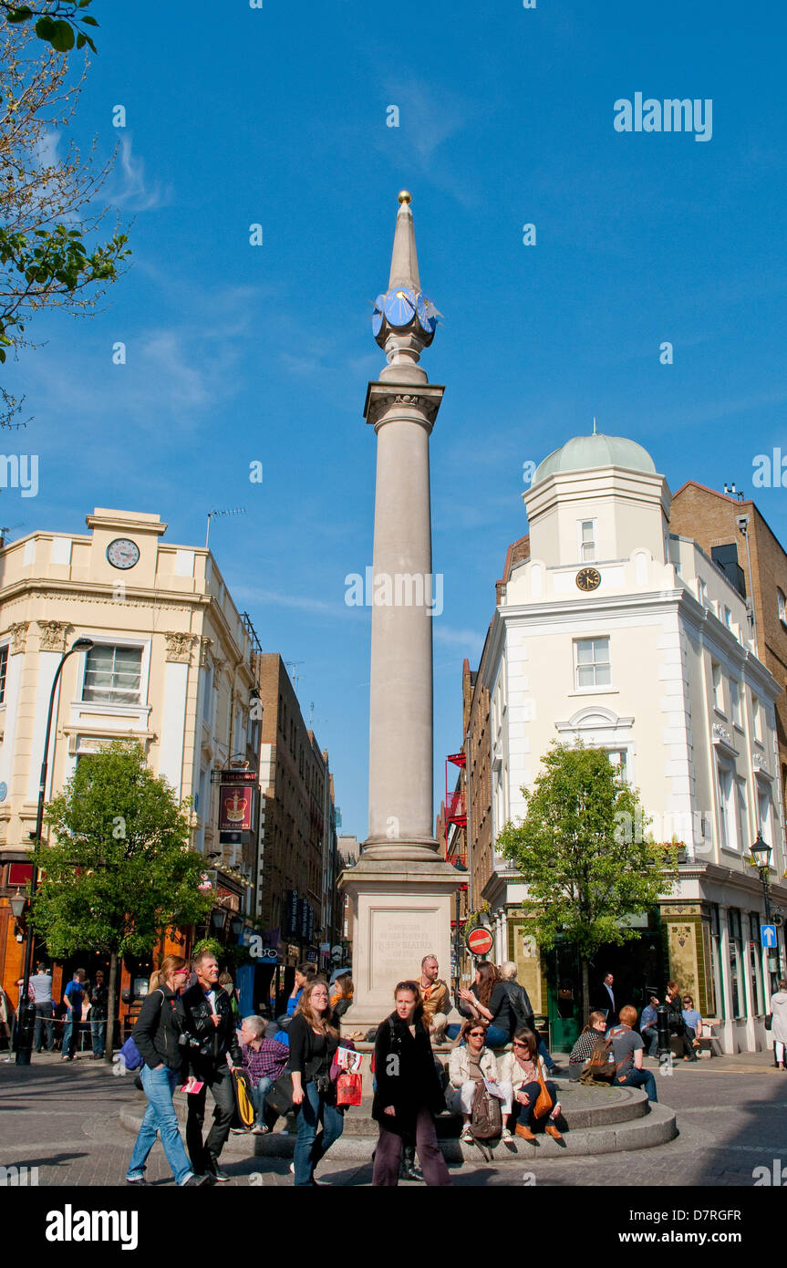 The Seven Dials, Covent Garden, London, UK Stock Photo - Alamy