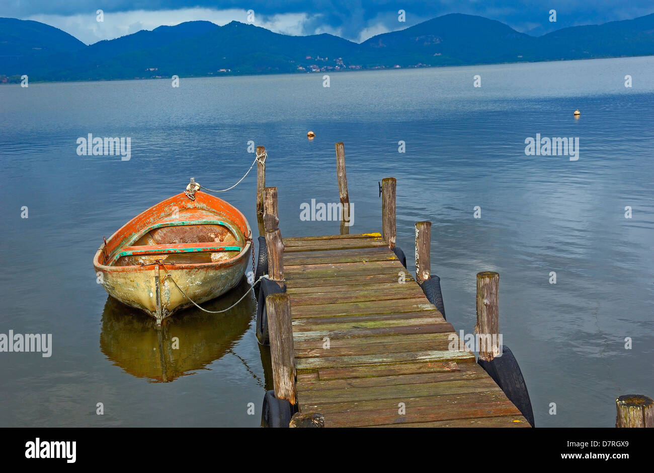 Massaciuccoli Lake, Torre del Lago Puccini, Viareggio, Lucca Province ...