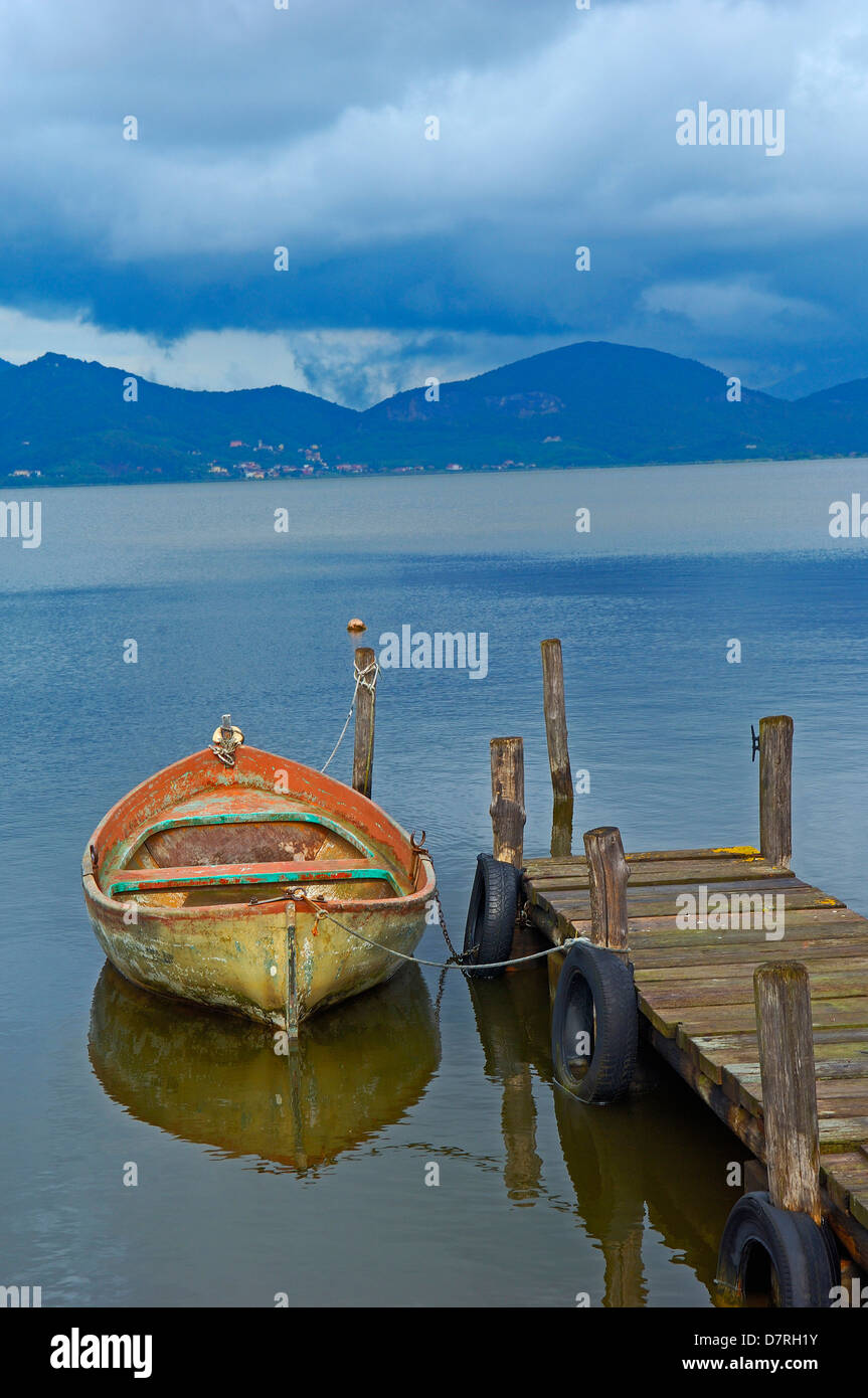 Massaciuccoli Lake, Torre del Lago Puccini, Viareggio, Lucca Province ...