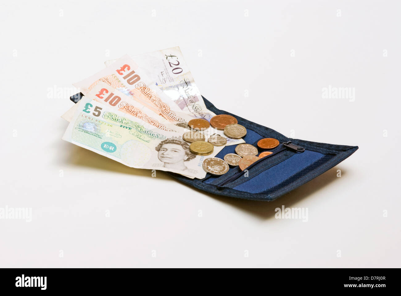 Uk bank notes and wallet hi-res stock photography and images - Alamy