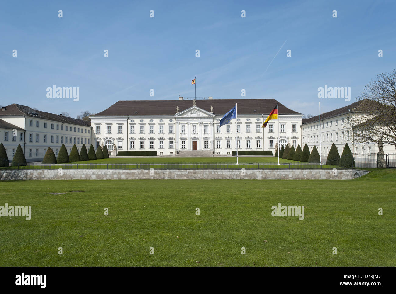 Bellevue Palace (German: Schloss Bellevue) in Berlin, official ...