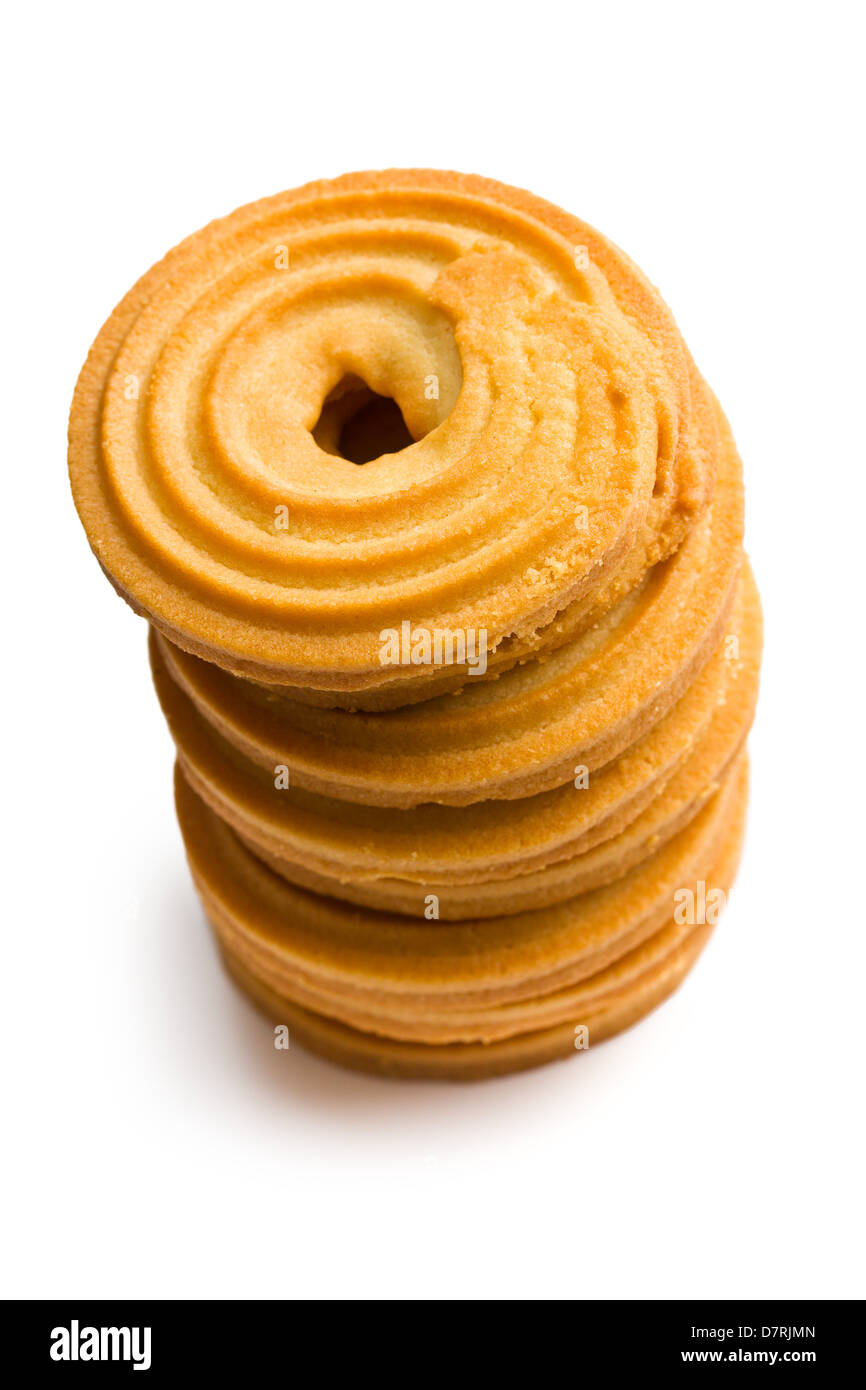 Round shaped biscuit Cut Out Stock Images & Pictures - Alamy