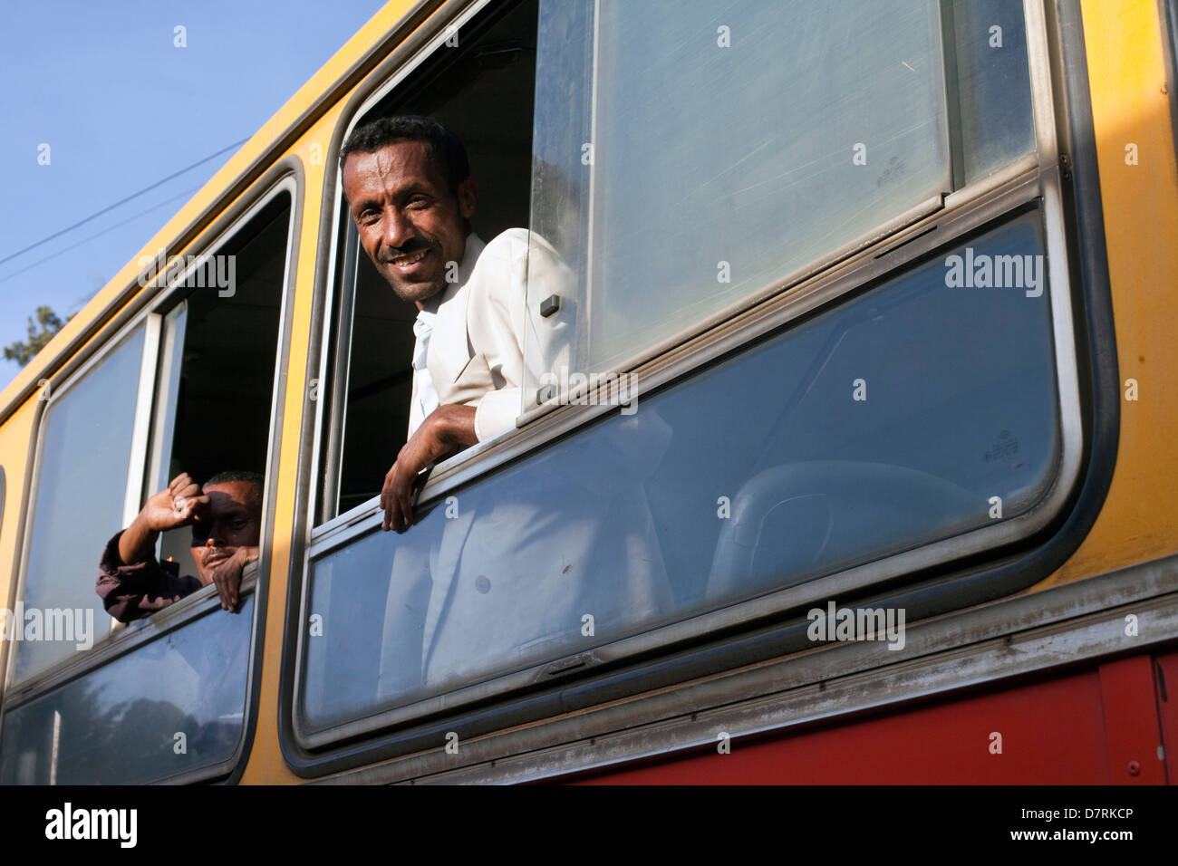 Bus window looking out hi-res stock photography and images - Alamy