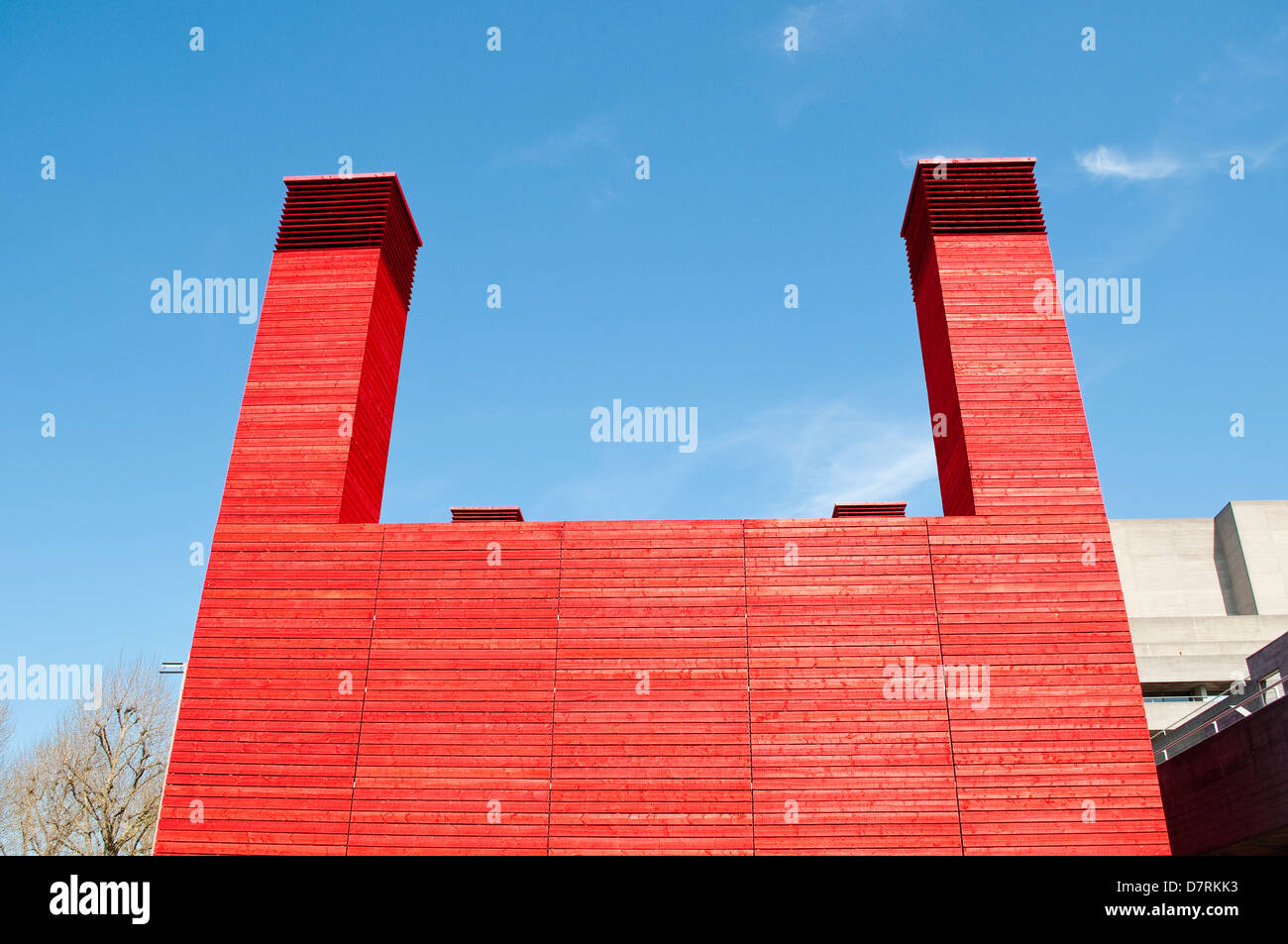 Shed, by Haworth Tompkins architects, a temporary auditorium at ...