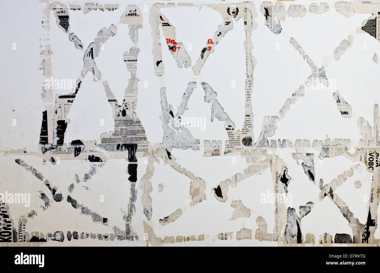 Poster tear of hi-res stock photography and images - Alamy