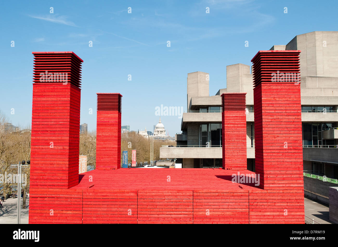 Shed, by Haworth Tompkins architects, a temporary auditorium at ...