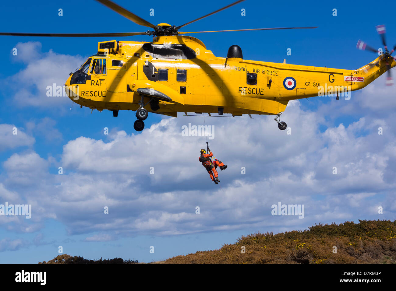 Raf rescue helicopters hi-res stock photography and images - Alamy