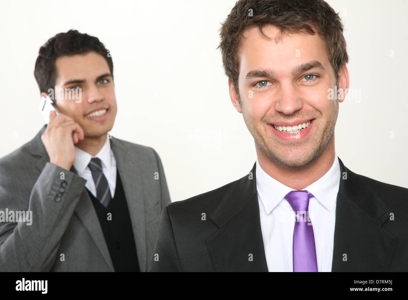 two business man Stock Photo - Alamy