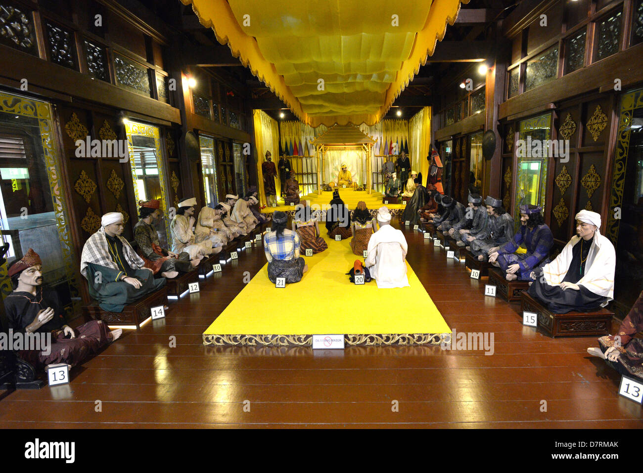Asia Malaysia Malacca Sultanate Palace Museum Stock Photo - Alamy