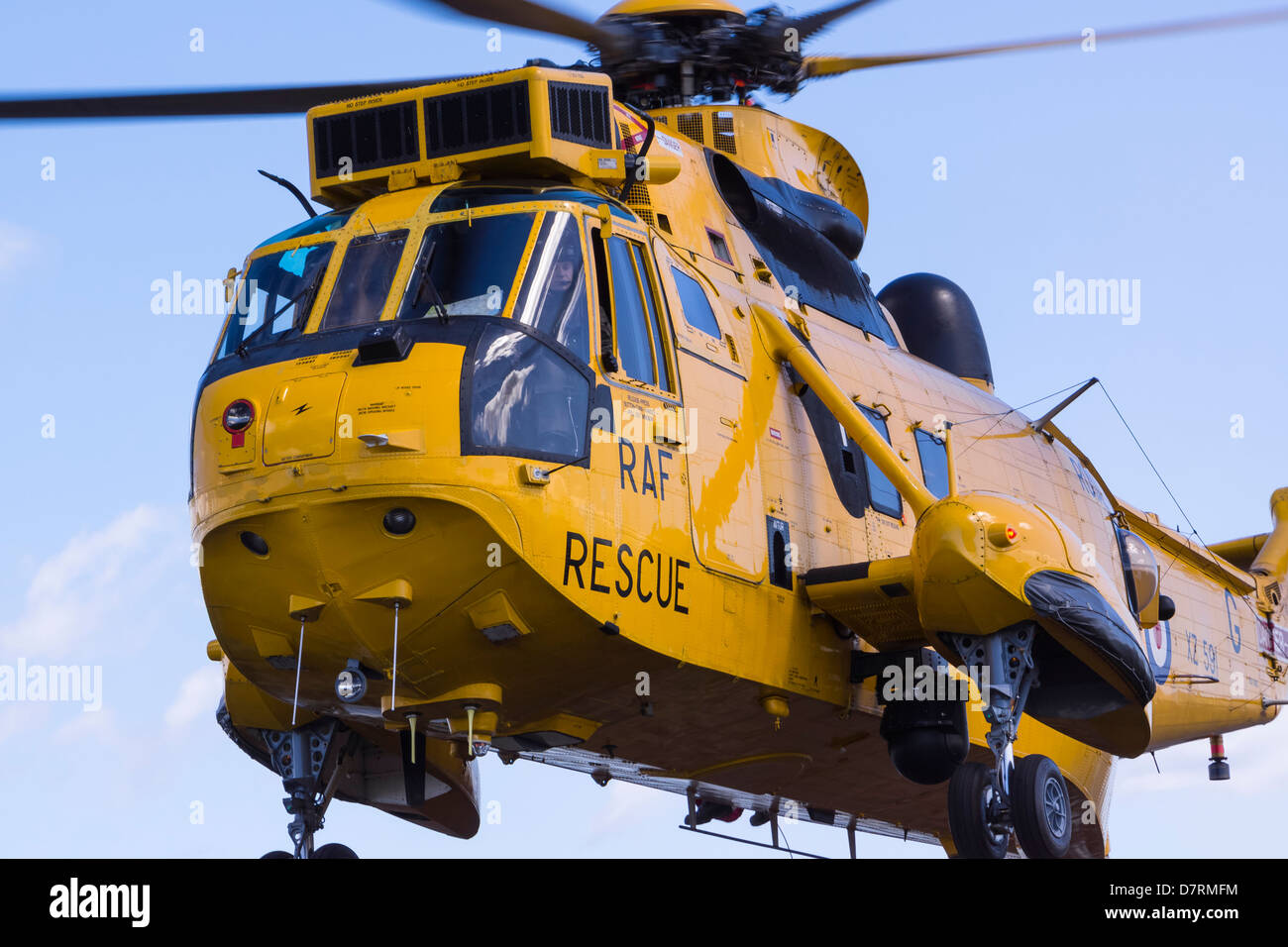 RAF Sea King and Rescue team out training on the Northumberland Coast ...
